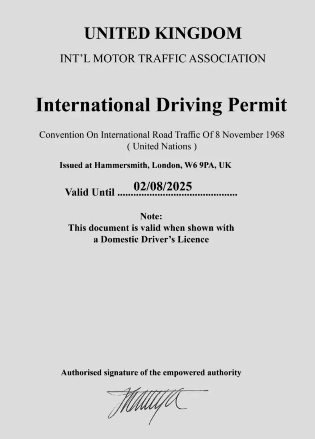 WHAT IS THE DIFFERENT BETWEEN THE IDP 1968, IDP 1949, IDA AND IAA