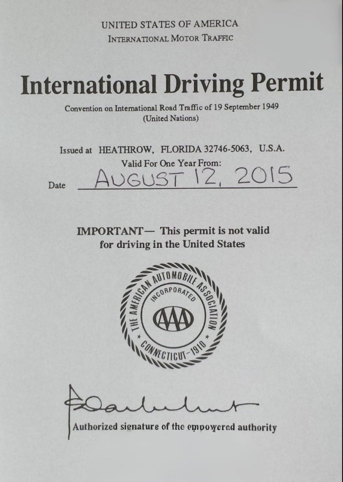 WHAT IS THE DIFFERENT BETWEEN THE IDP 1968, IDP 1949, IDA AND IAA